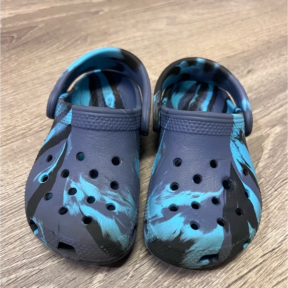 CROCS | Shoes | Crocs Classic Marbled Clog Kids | Poshmark